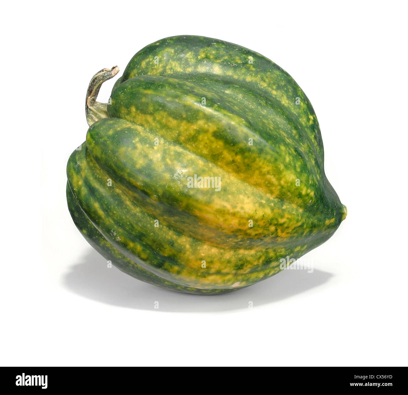 Courge poivrée verte Banque de photographies et d’images à haute ...