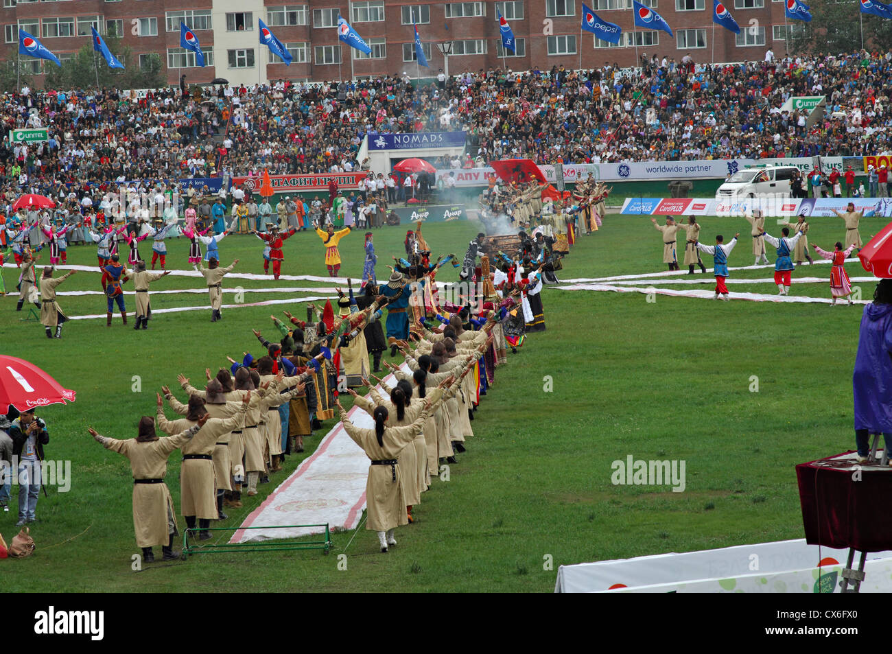 Naadam festival Banque de photographies et d’images à haute résolution ...