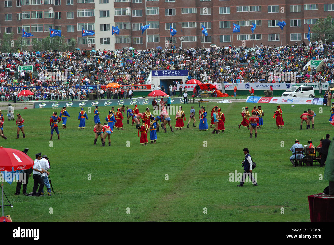 Naadam festival Banque de photographies et d’images à haute résolution ...