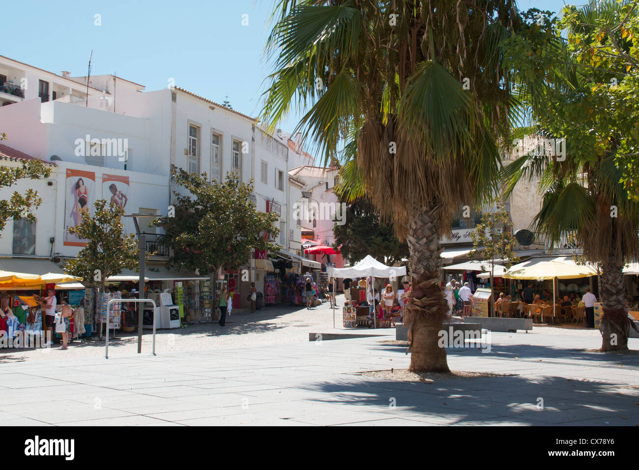 Centre Ville, à Albufeira, Portugal Photo Stock - Alamy