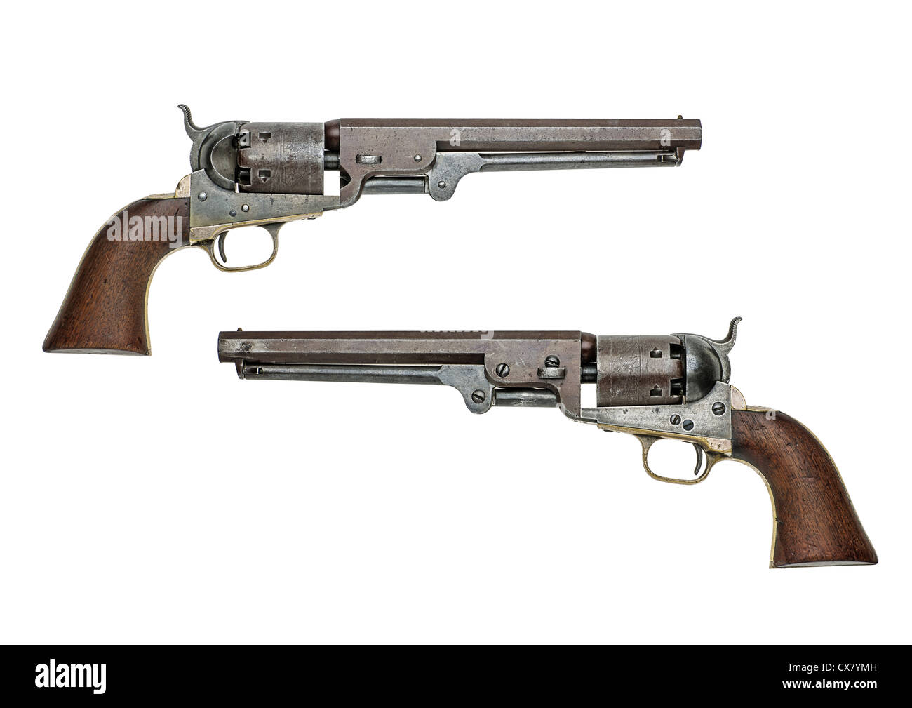 Revolver à poudre noire Banque de photographies et d’images à haute ...