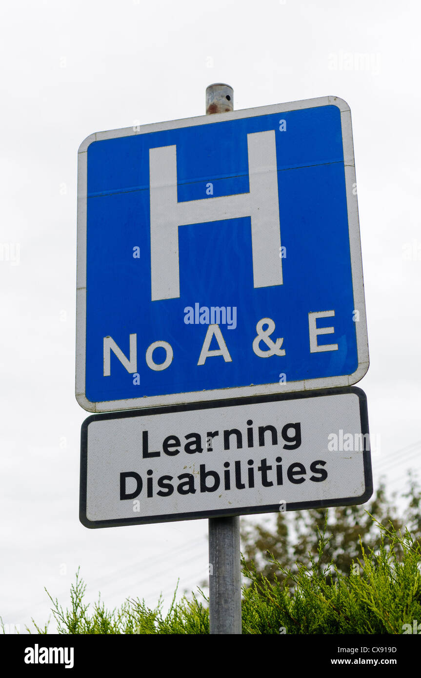 Mental hospital sign Banque de photographies et d’images à haute ...