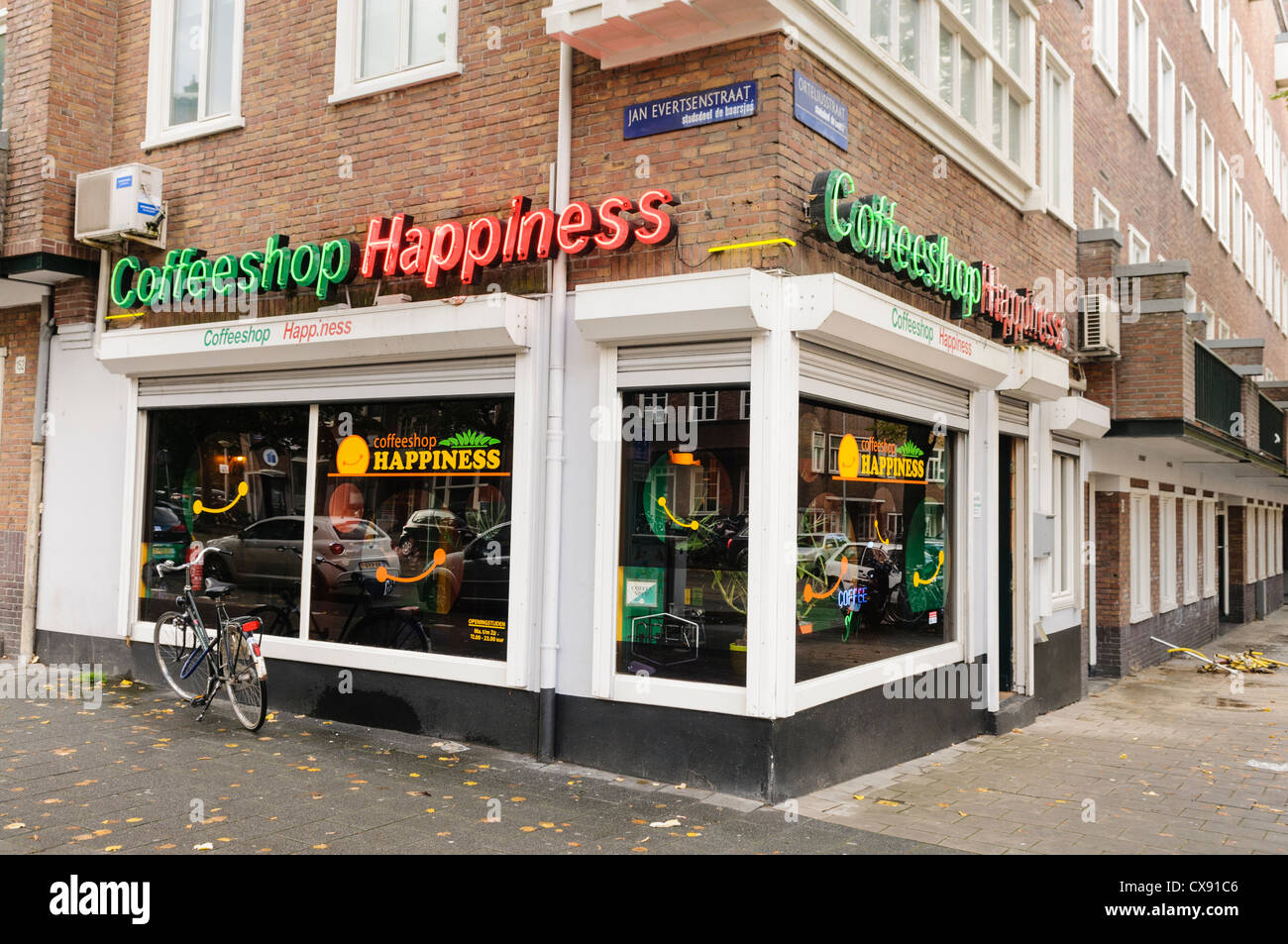 Coffee shop sign amsterdam Banque de photographies et d’images à haute ...
