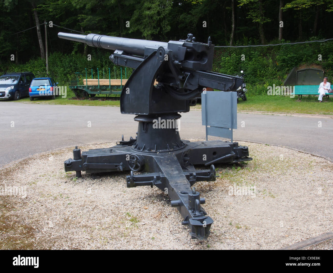 Fort de Fermont et son musée - Ouvrage Fermont, 88mm FLAK 36 Photo ...