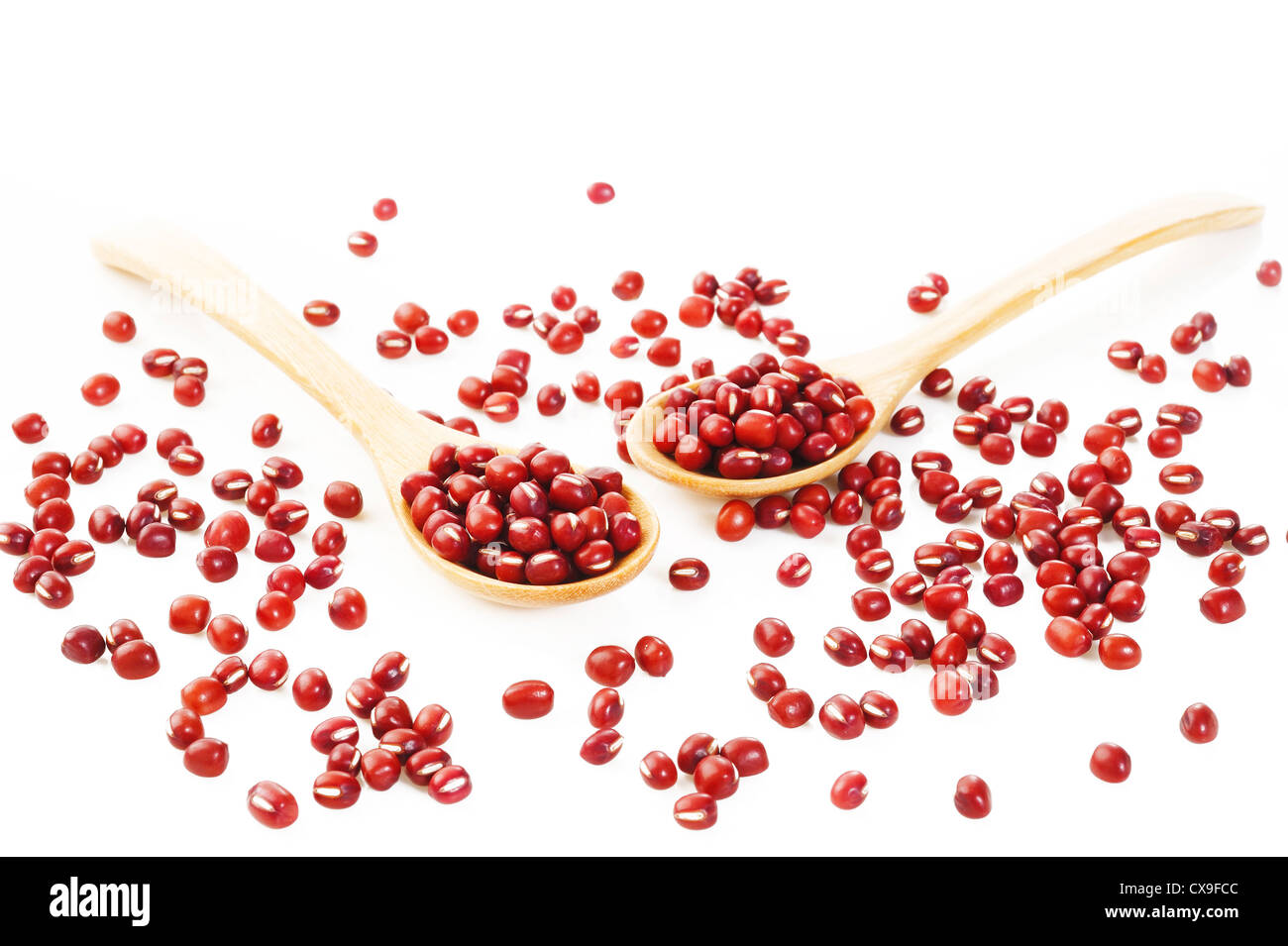 Haricots adzuki aussi azuki ou aduki Banque de photographies et d ...