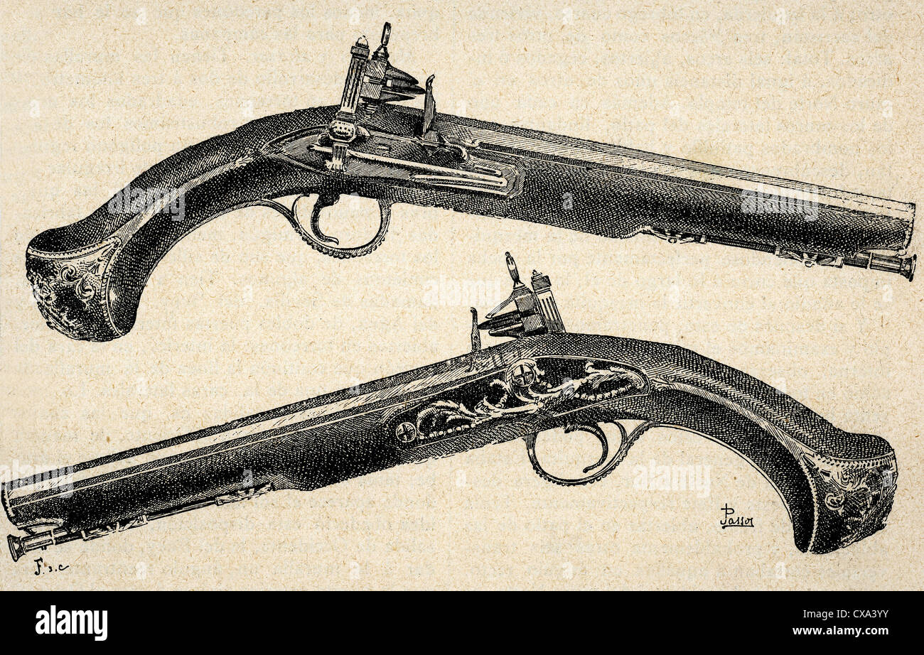 Pistols 18th century Banque de photographies et d’images à haute ...