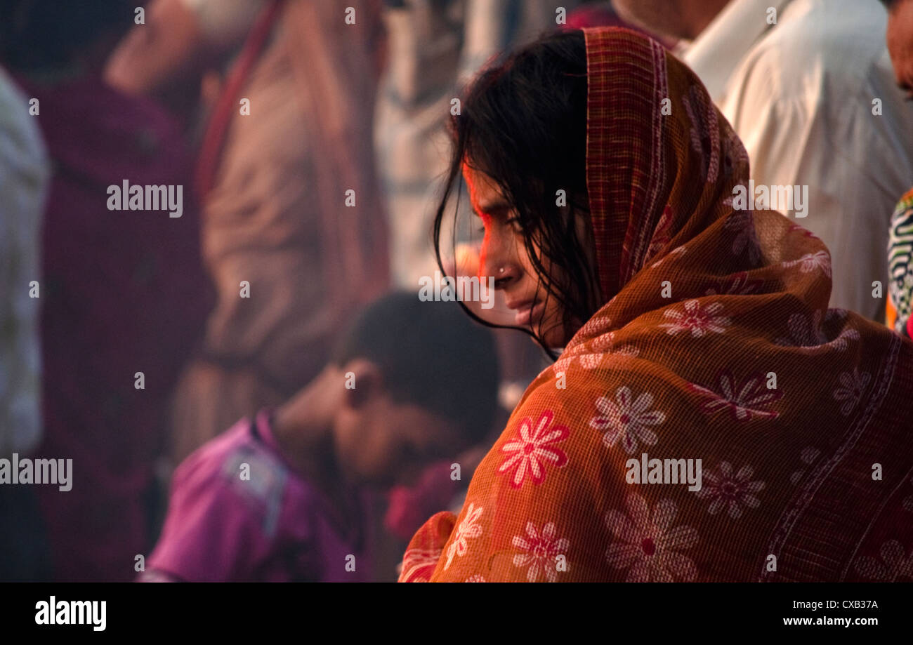 Indian devotee Banque de photographies et d’images à haute résolution ...