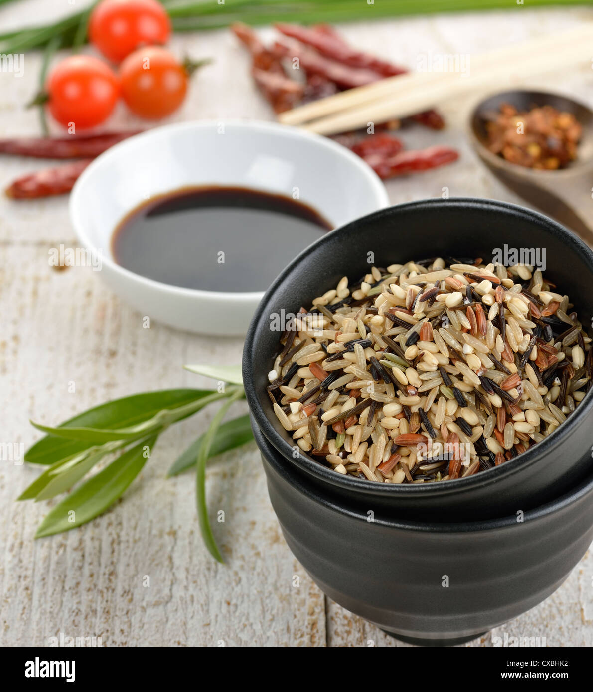 Riz sauvage Banque de photographies et d’images à haute résolution - Alamy