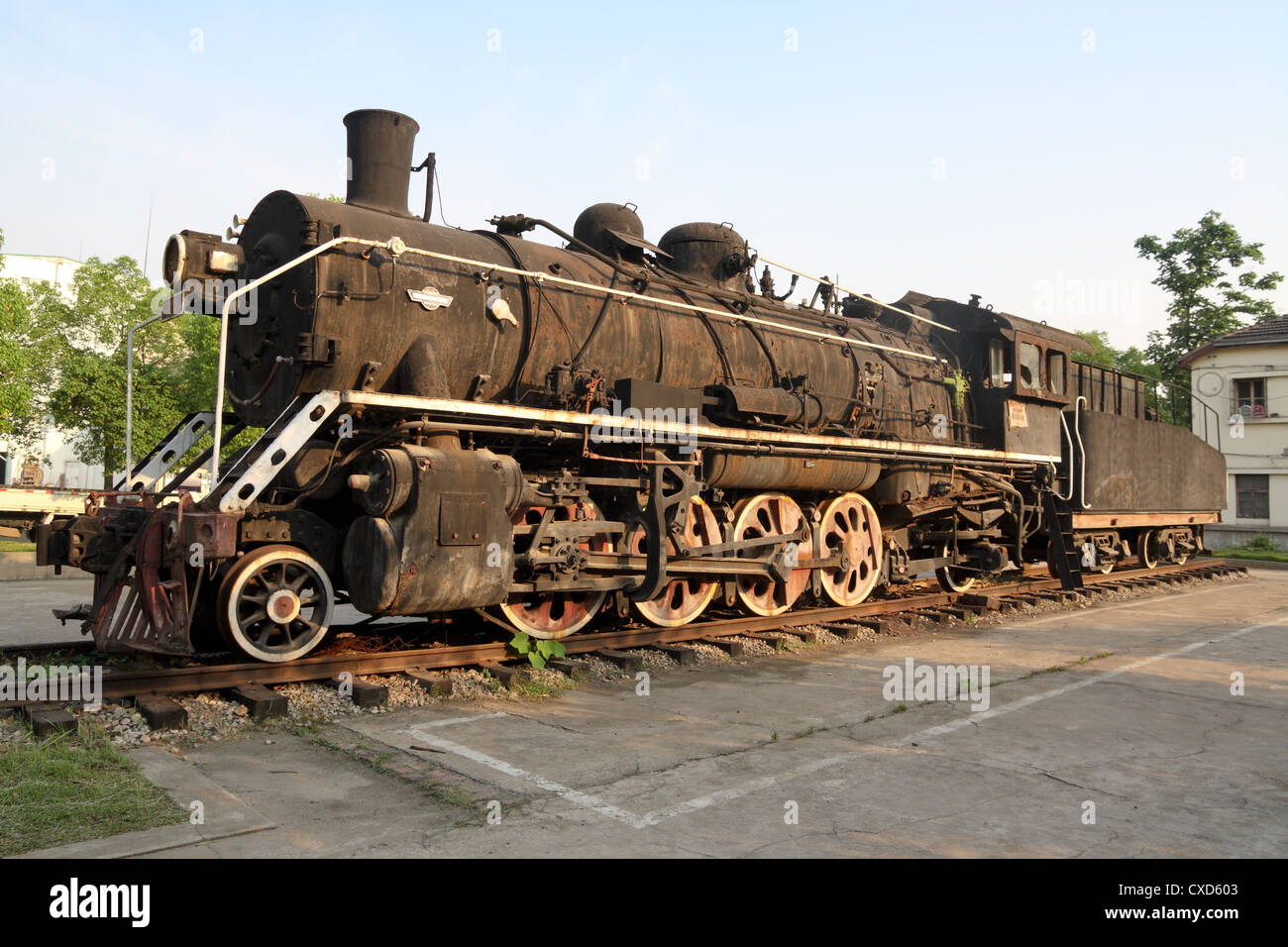 Vieux train de locomotives Banque de photographies et d’images à haute résolution - Alamy