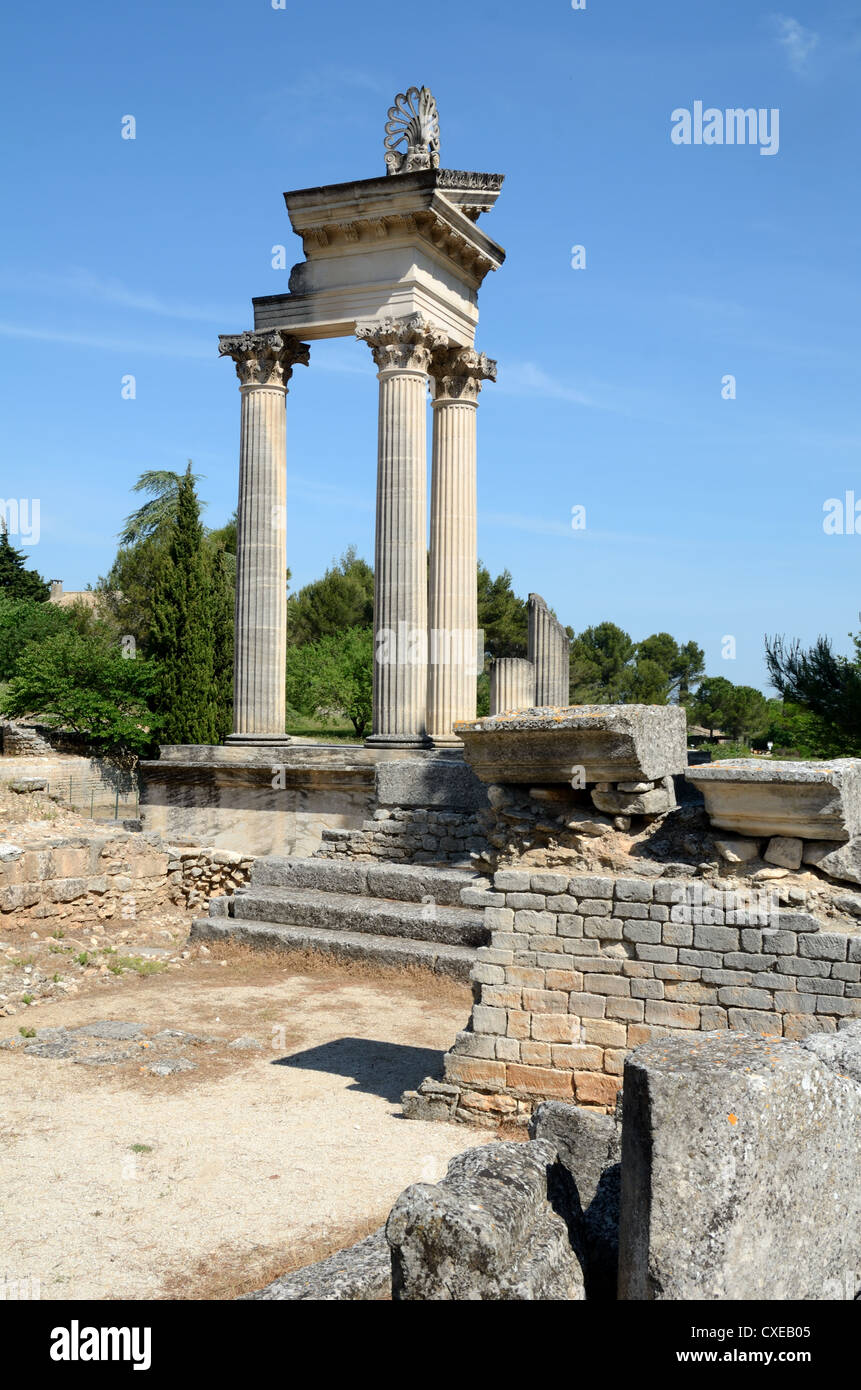 Glanum provence ruines romaines Banque de photographies et d’images à ...