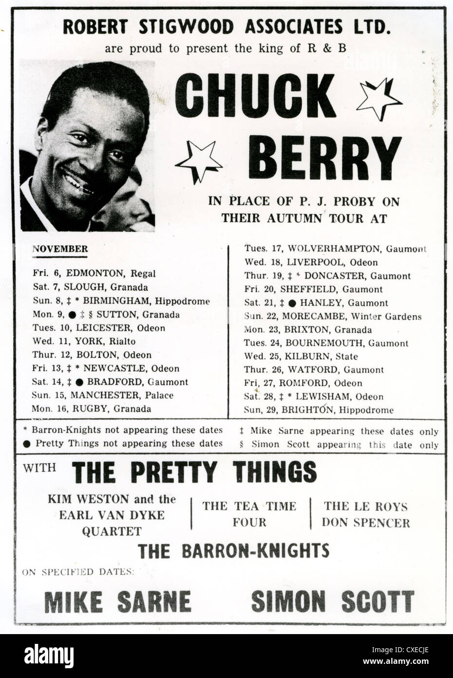 Chanteur chuck berry Banque de photographies et d’images à haute ...