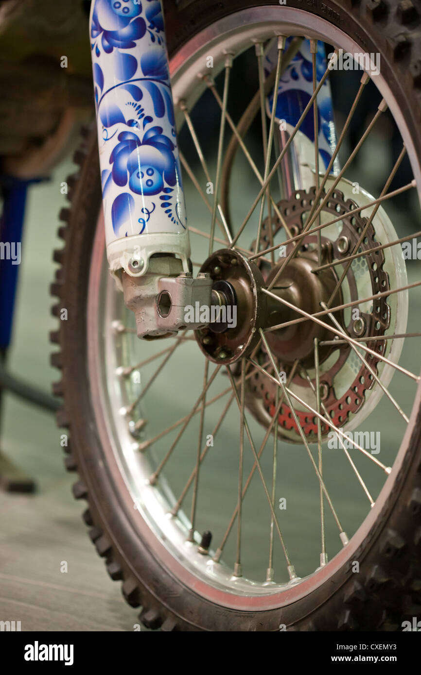 Motorcycle wheel Banque de photographies et d’images à haute résolution ...