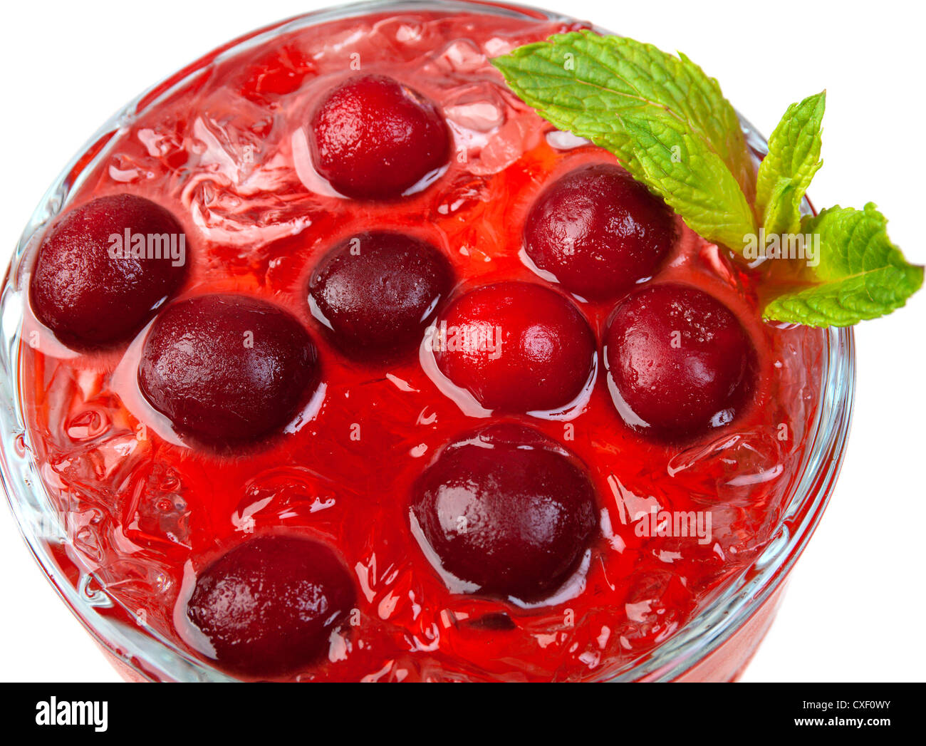Cranberry cocktail Banque de photographies et d’images à haute ...