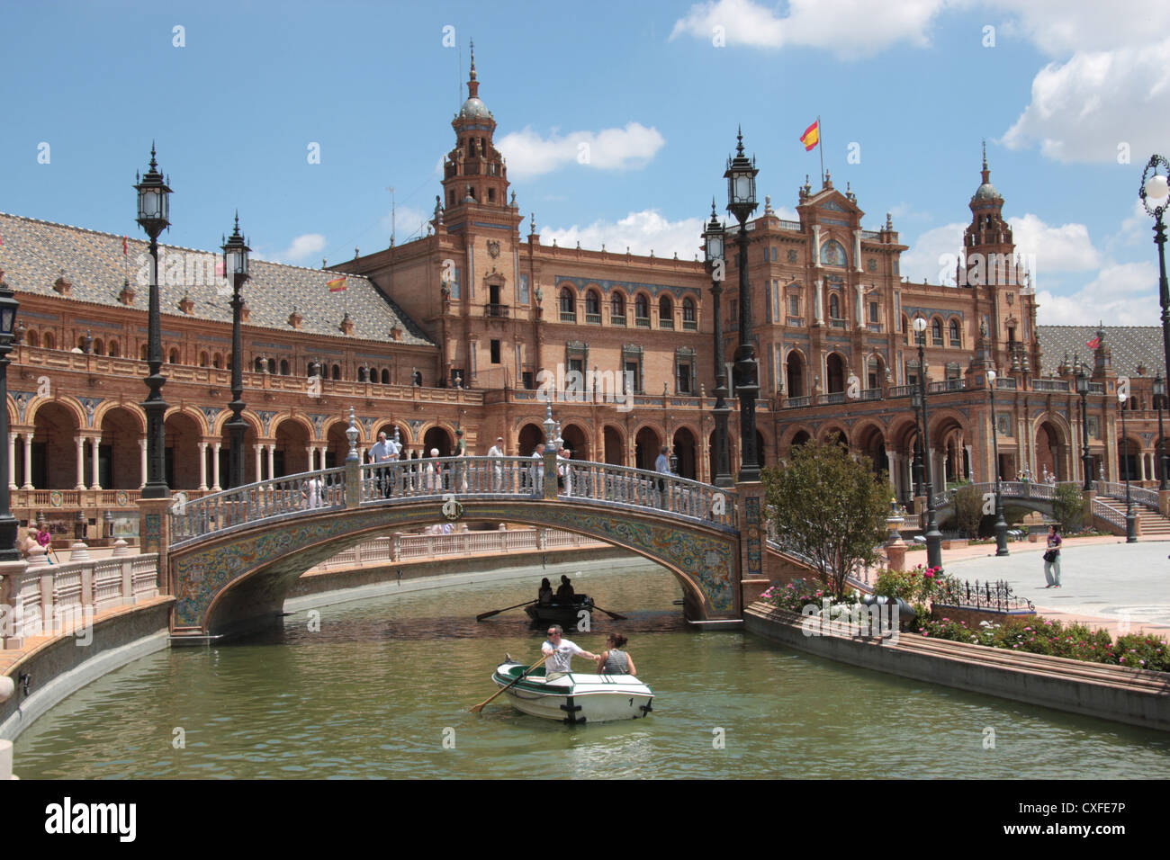 Plaza de Espana - Site de l'Exposition Universelle de 1929, Séville ...