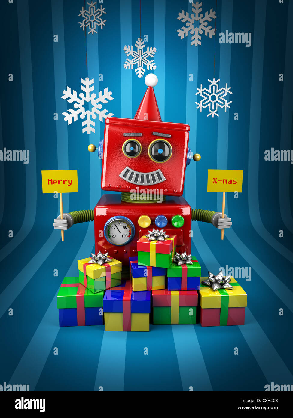 Robot jouet noel Banque de photographies et d’images à haute résolution ...