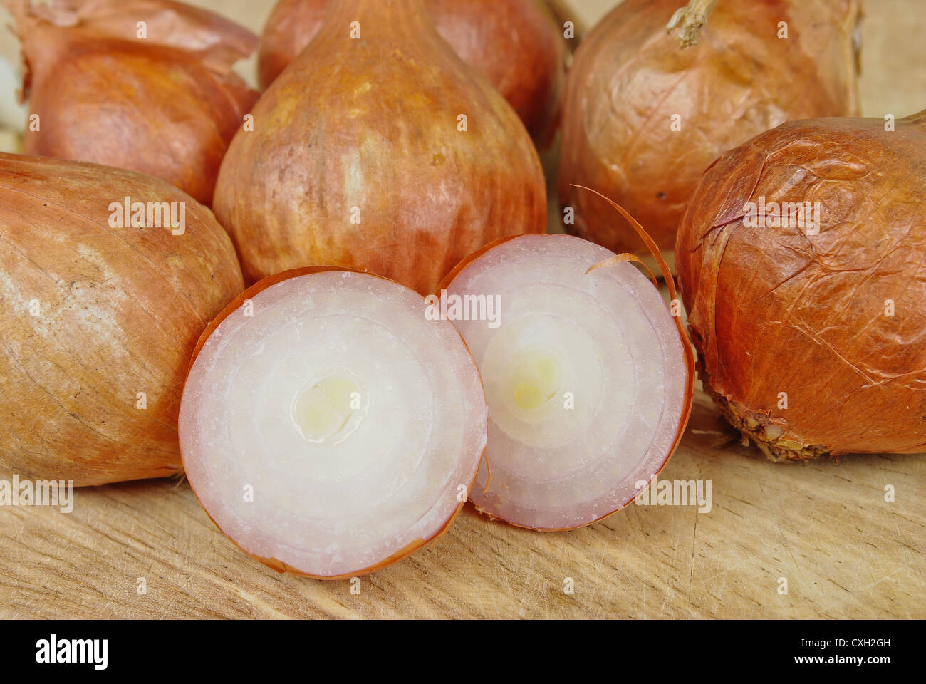échalote sèche Banque de photographies et d’images à haute résolution ...