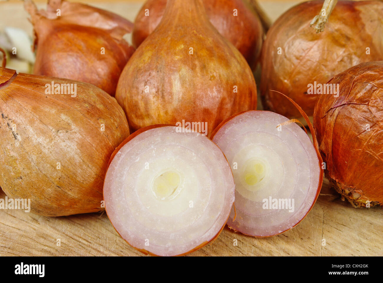 échalote sèche Banque de photographies et d’images à haute résolution ...