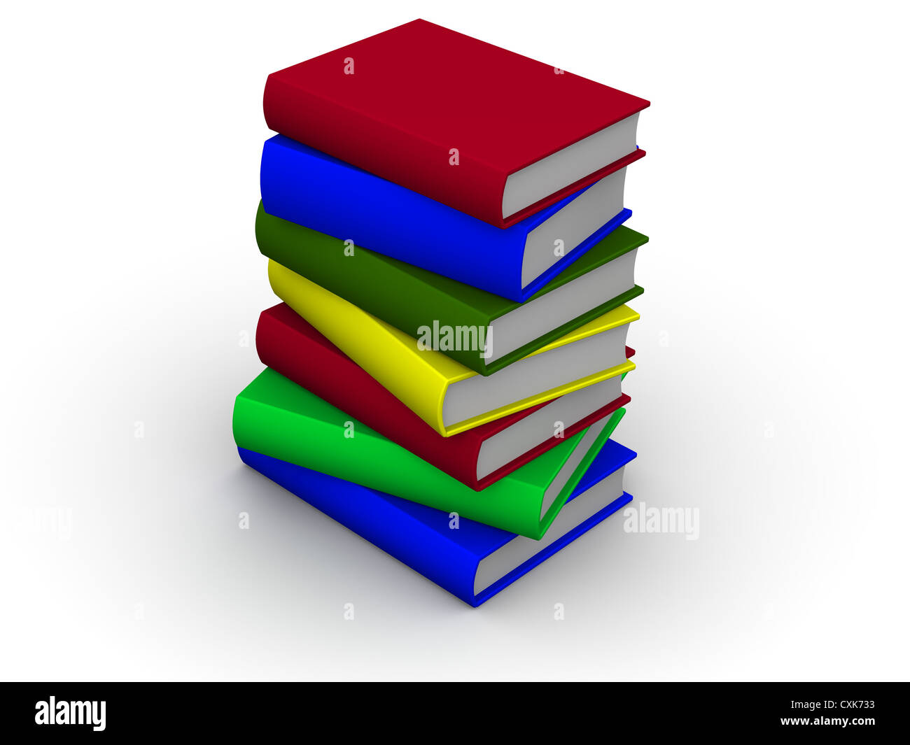 Livres manuels scolaires pile texte Banque de photographies et d’images ...