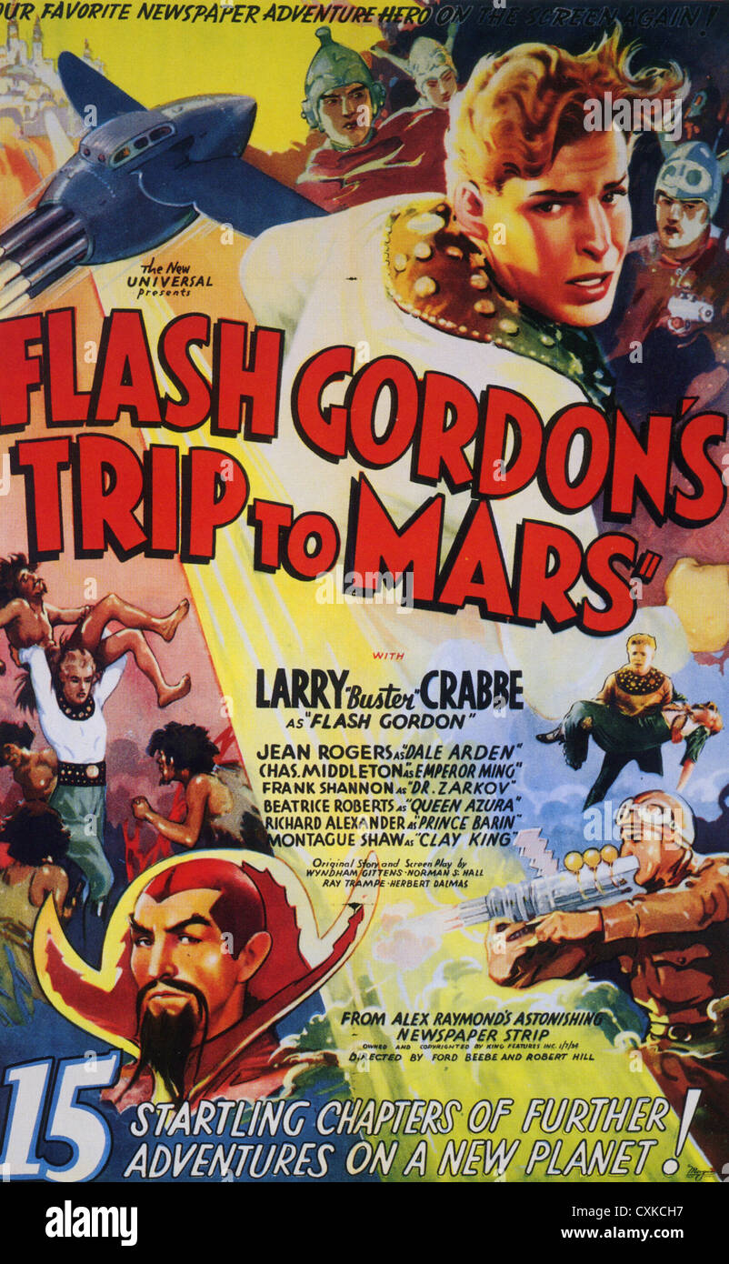 Affiche du film flash gordons Banque de photographies et d’images à ...