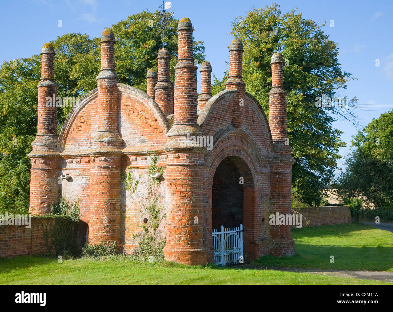 Tudor red brick architecture Banque de photographies et d’images à ...