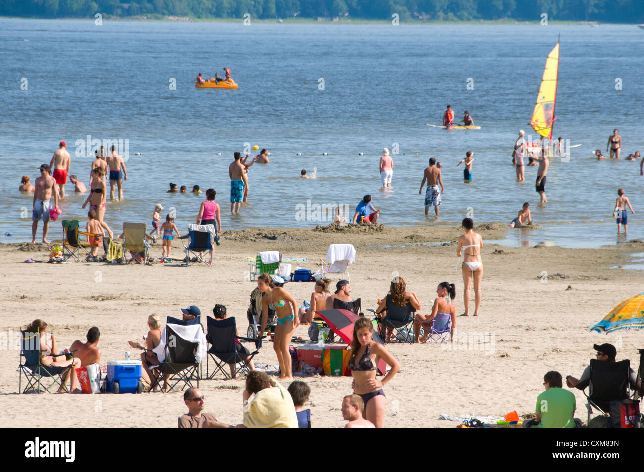 Plage quebec Banque de photographies et d’images à haute résolution - Alamy