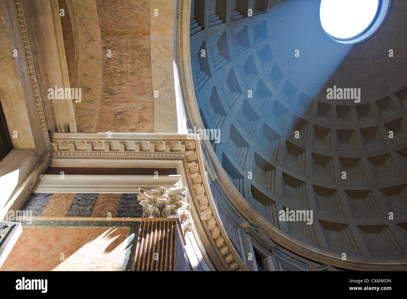 Billet, Panthéon, Europe, Italie, bâtiment, architecture, ancienne ...