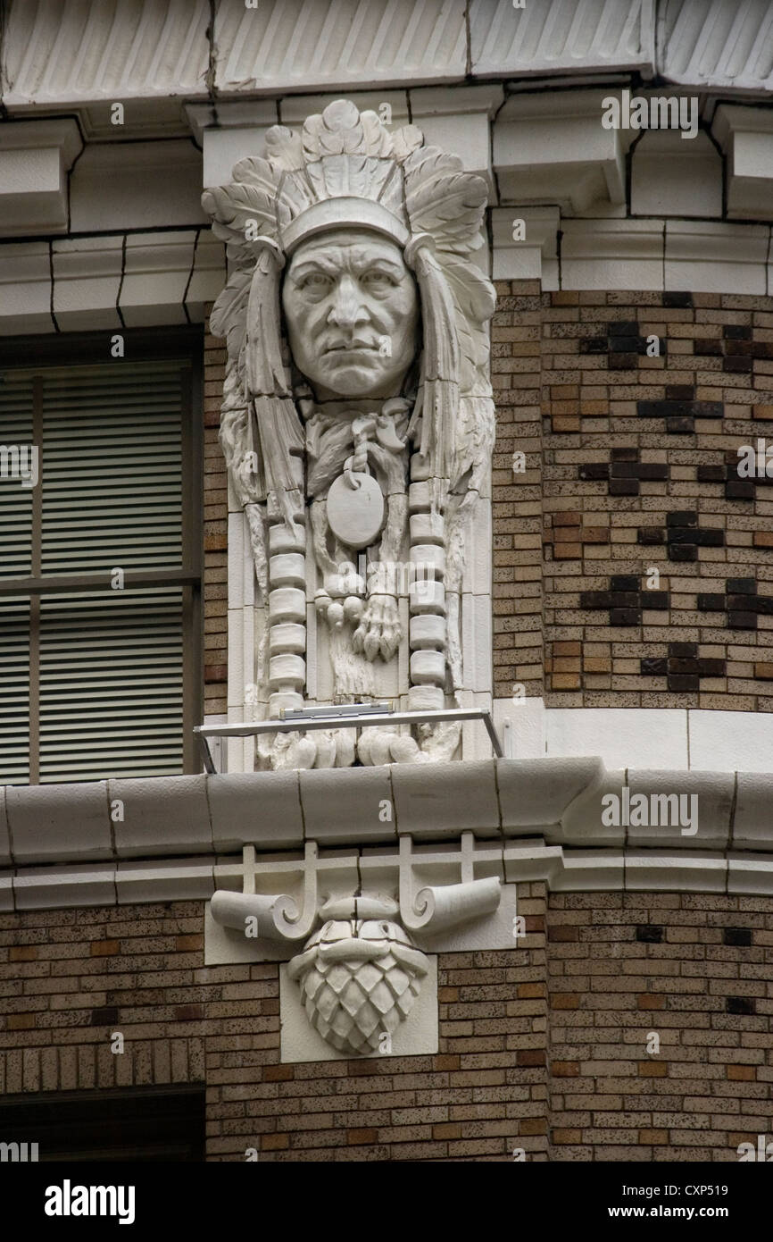 Chief seattle statue Banque de photographies et d’images à haute ...