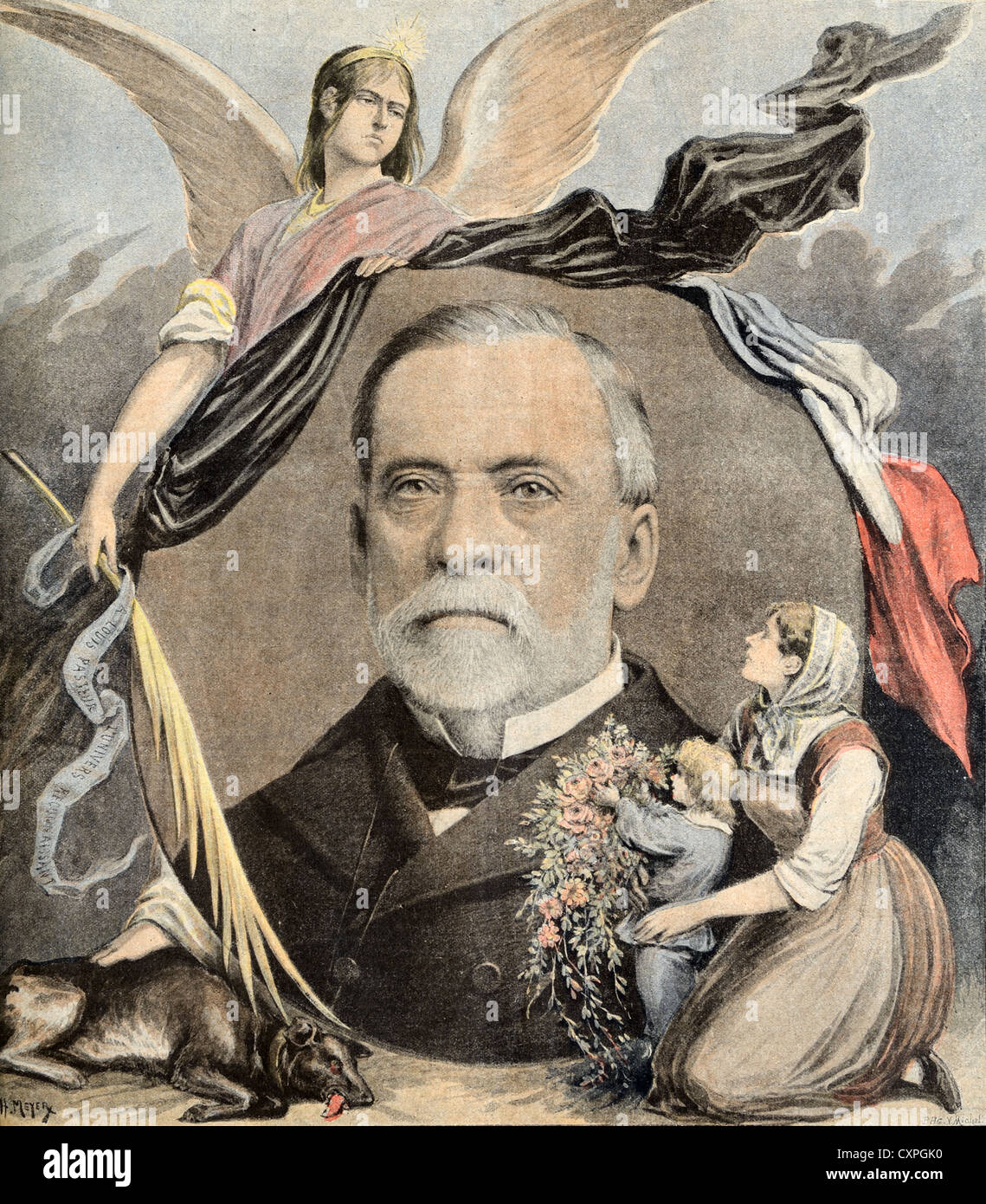 Portrait de louis pasteur Banque de photographies et d’images à haute ...