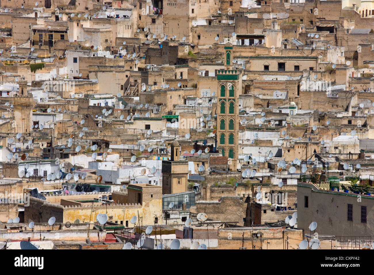 Minaret fez maroc Banque de photographies et d’images à haute ...