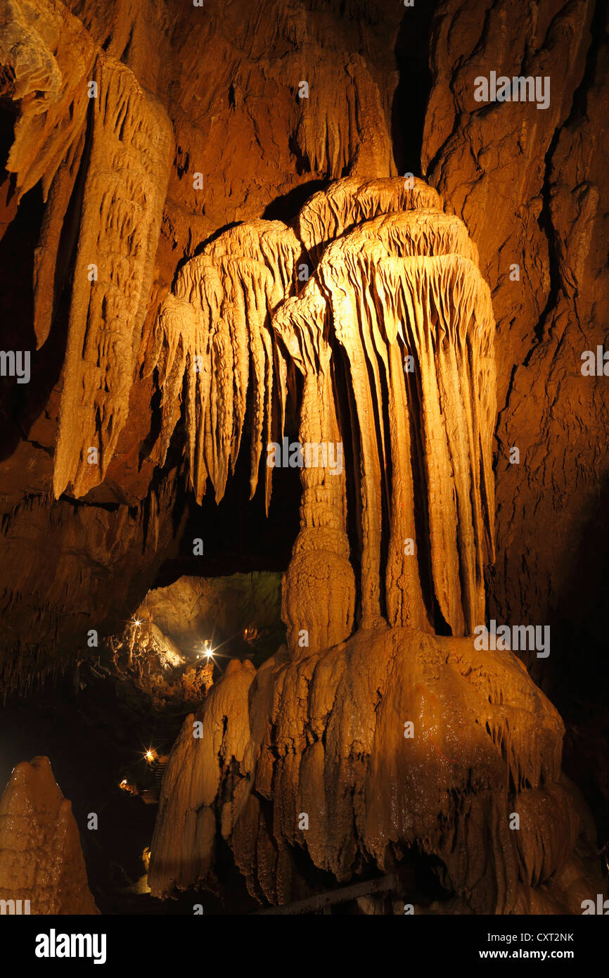 Grotte stalactites grotte intérieure Banque de photographies et d ...