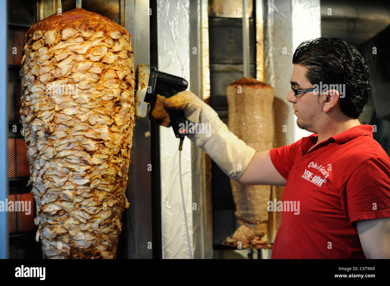 Stand de doner kebab Banque de photographies et d’images à haute ...