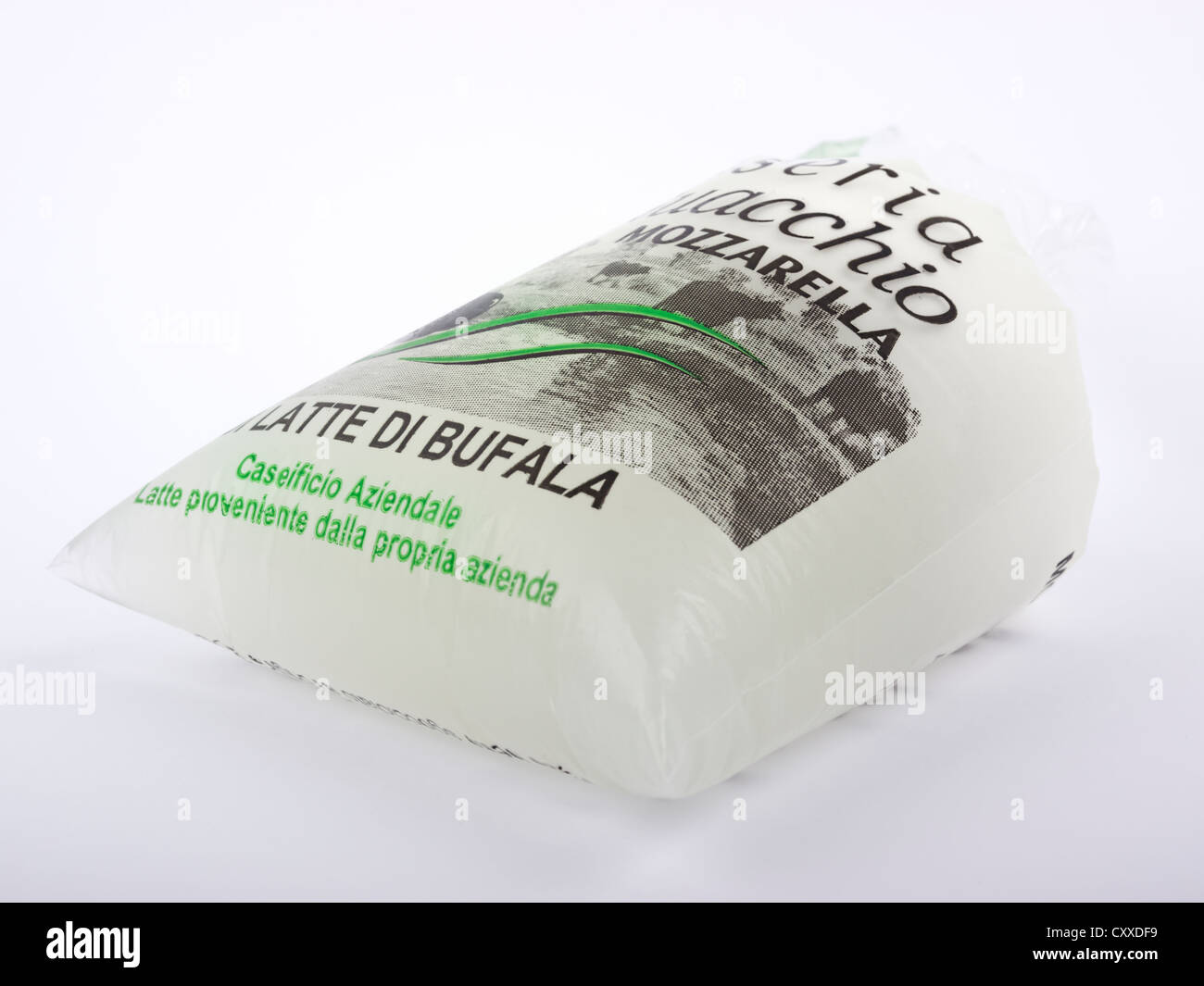 Packaging mozzarella cheese in dairy Banque de photographies et d ...