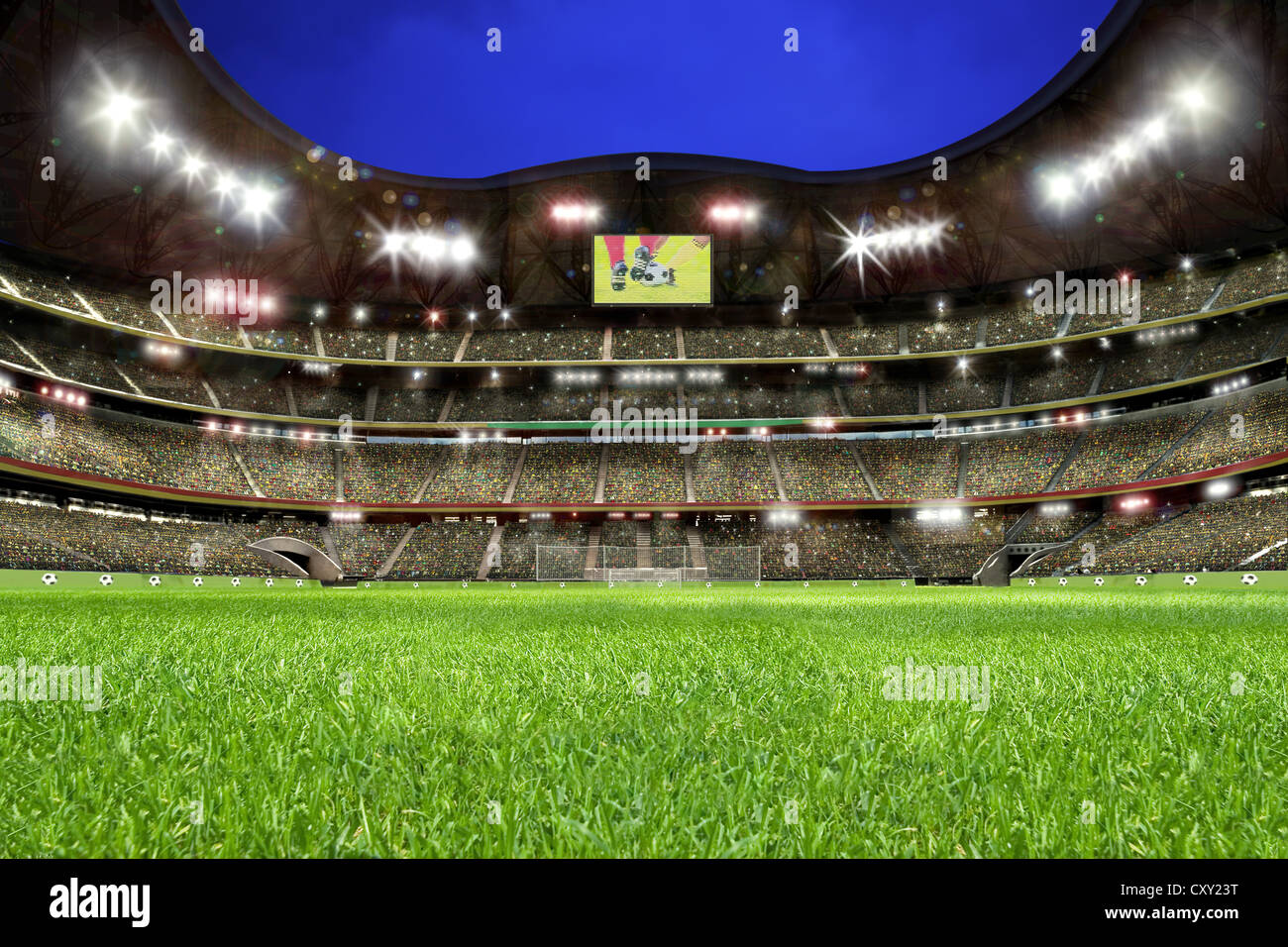 Stadium football Banque de photographies et d’images à haute résolution ...