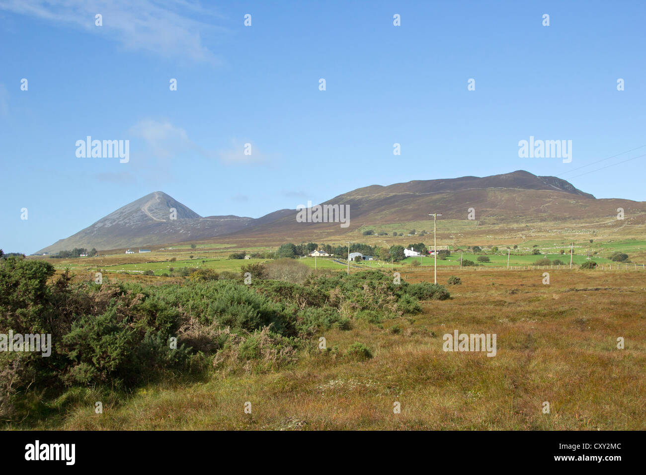 Croagh patrick co mayo irlande Banque de photographies et d’images à ...