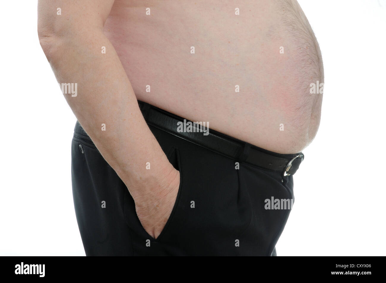 Homme en surpoids homme en surpoids Banque de photographies et d’images ...