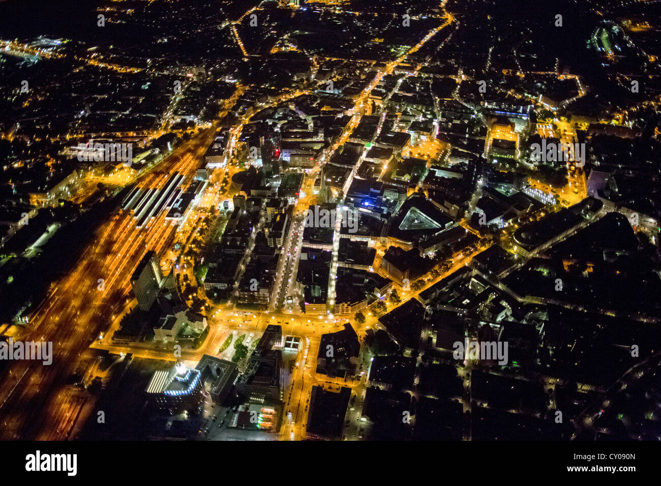 Aerial view town centre dortmund Banque de photographies et d’images à ...