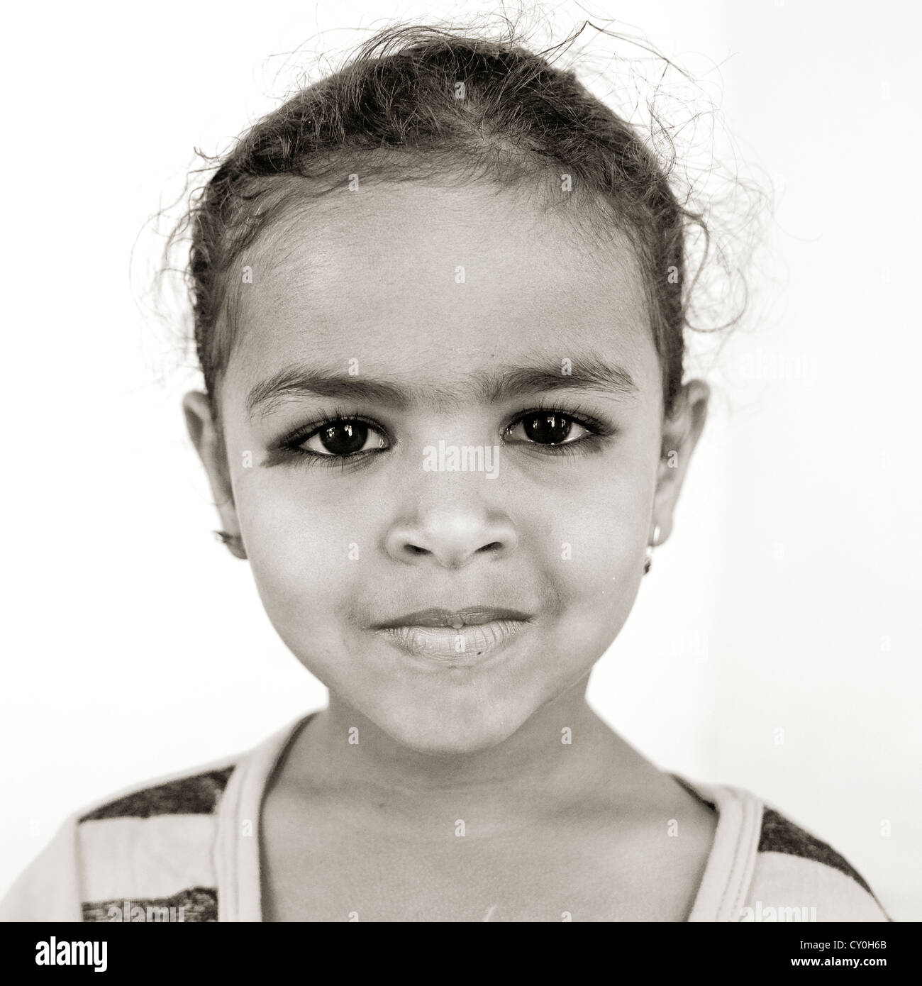 Portrait Noir Et Blanc Enfant Monde Banque De Photographies Et Dimages