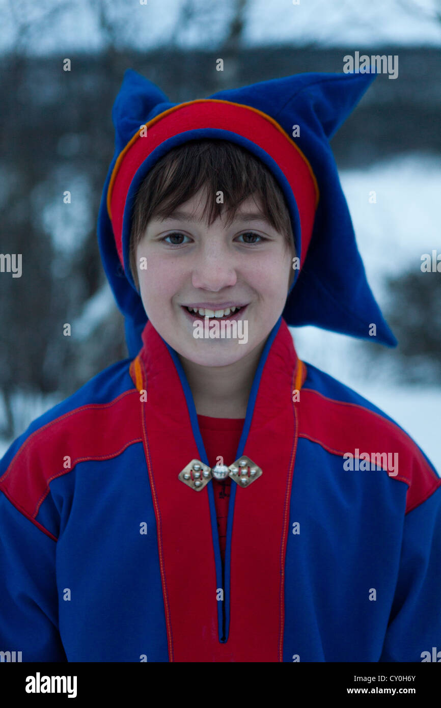 Sami people in north finland Banque de photographies et d’images à ...