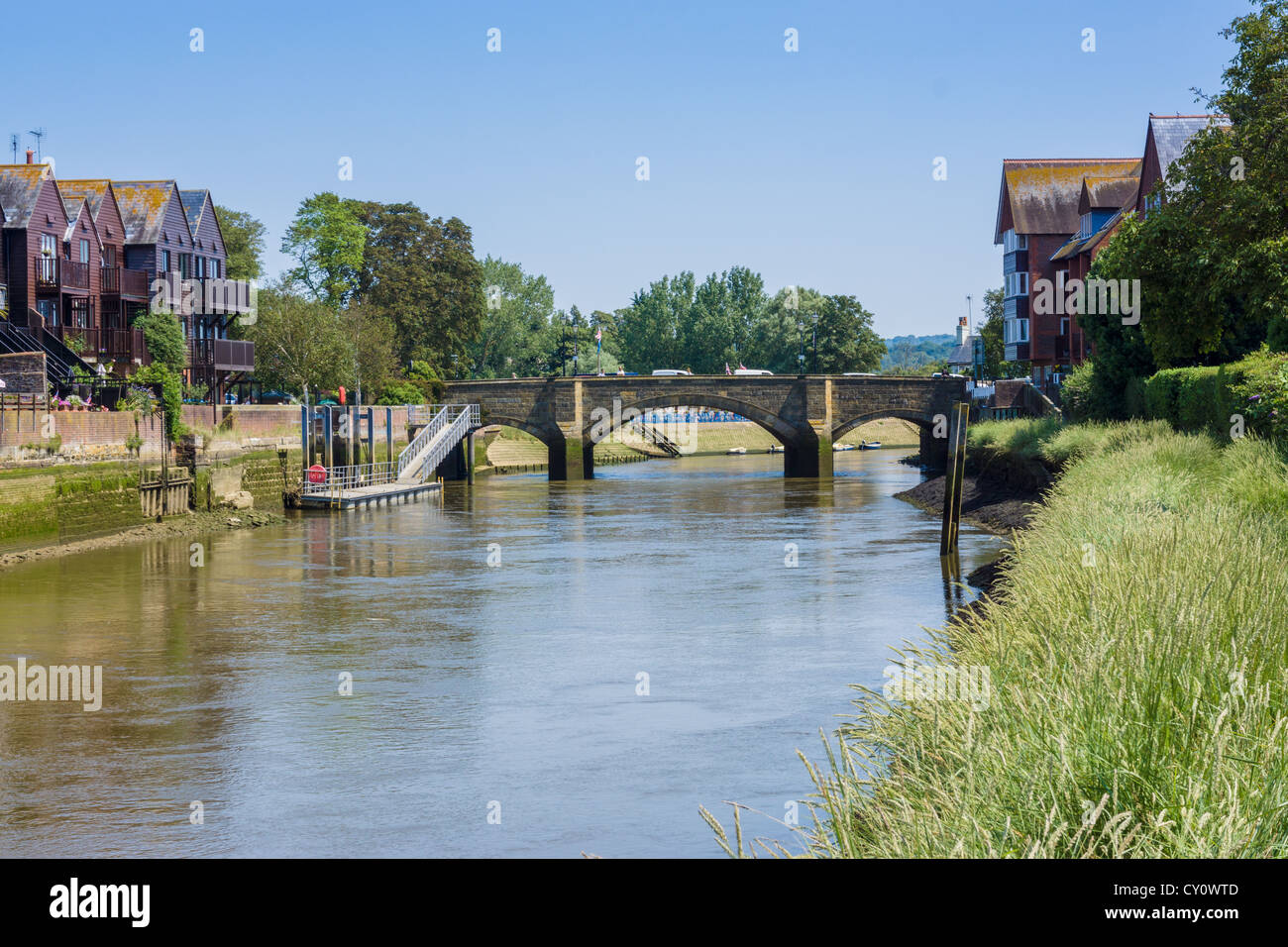 Rivière Arun Sussex Banque d'image et photos - Alamy