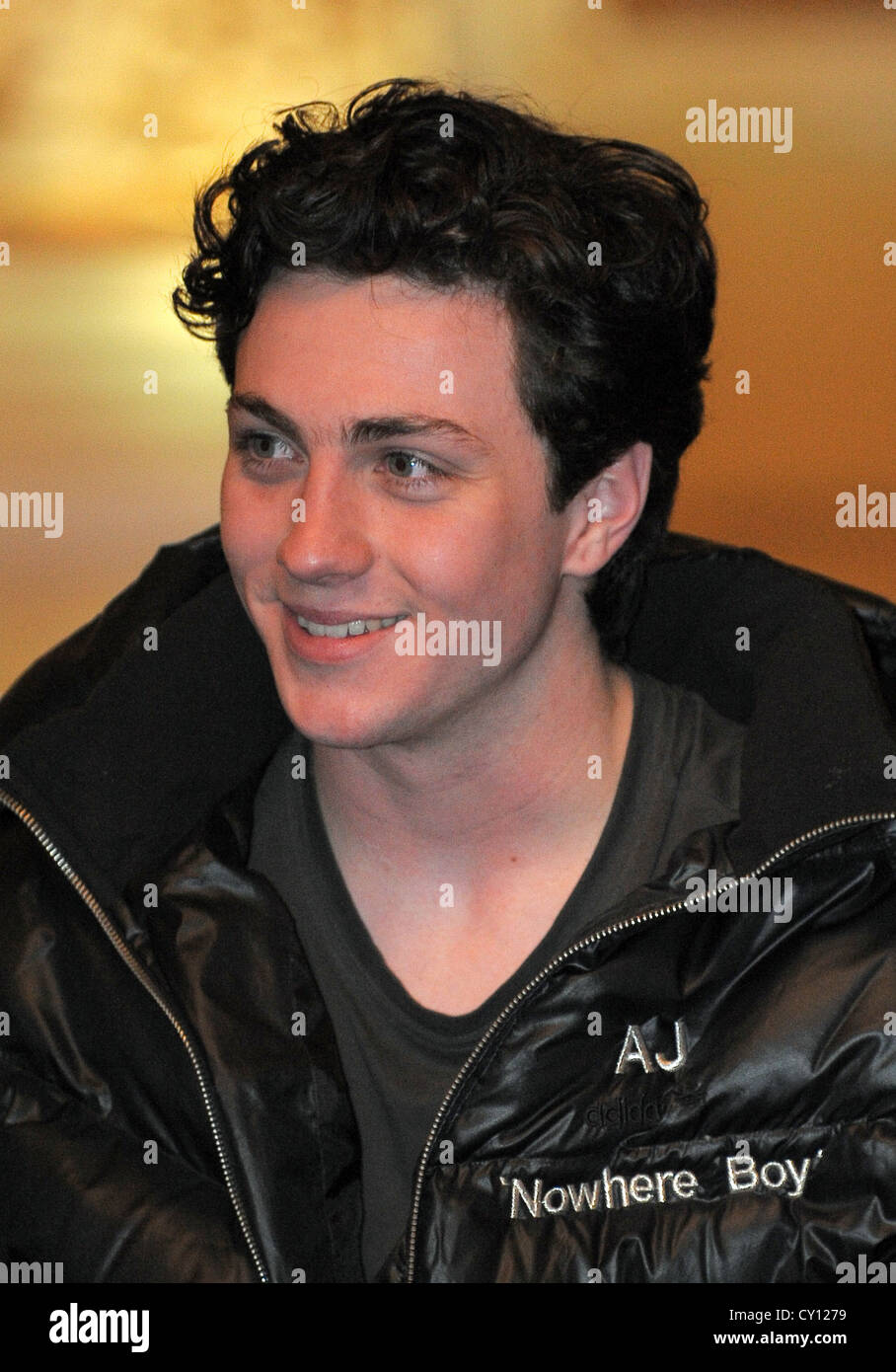 Sam taylor wood and aaron taylor johnson Banque de photographies et d ...