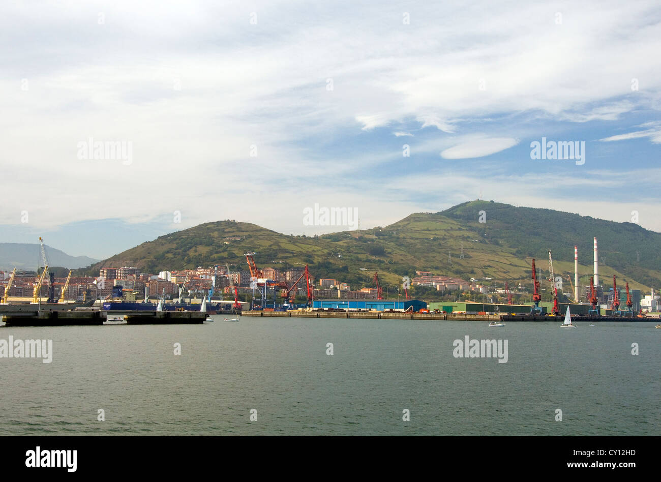 Bilbao port terminal Banque de photographies et d’images à haute ...