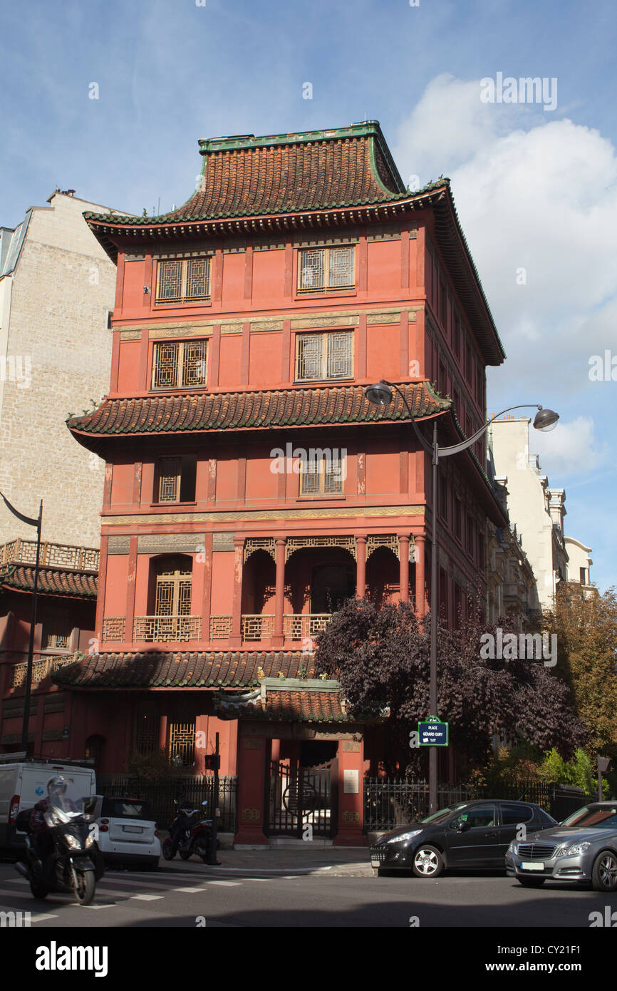 Pagode de paris Banque de photographies et d’images à haute résolution ...