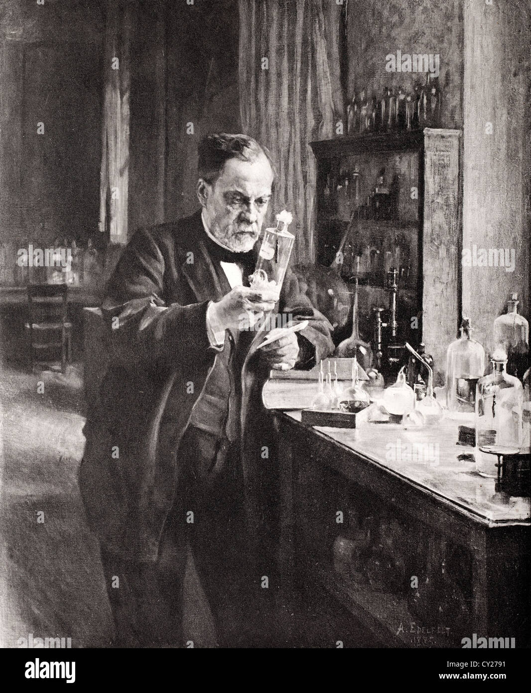 Louis Pasteur Portrait Banque d'image et photos - Alamy