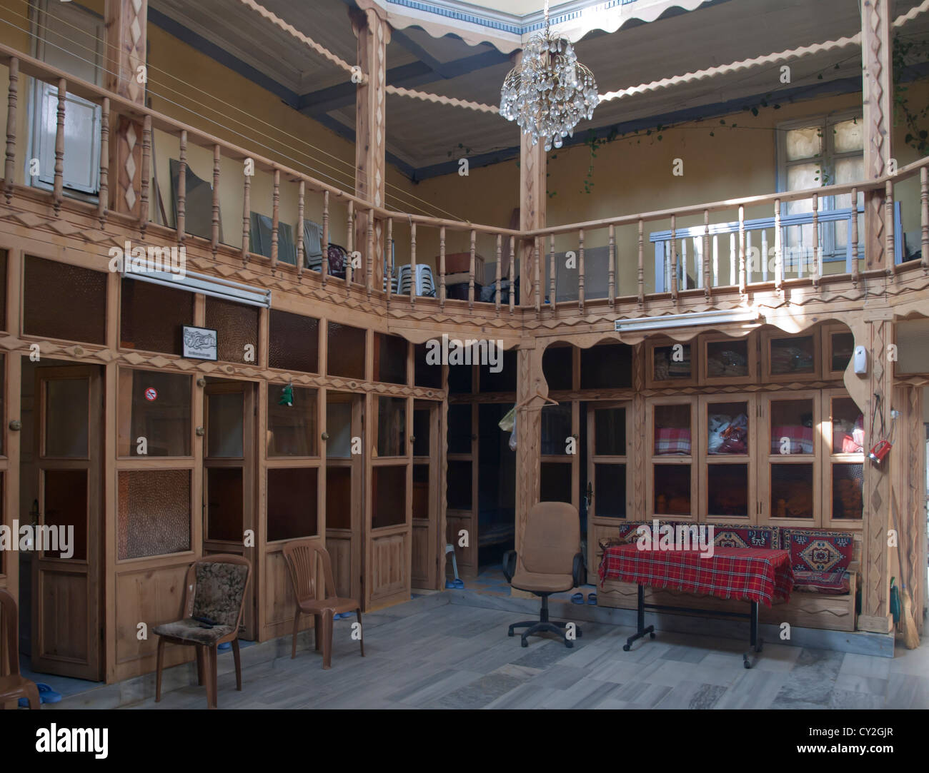 Tahtaminare Tarihi Hamami, ancien bain turc à Istanbul de Balat, vue de ...
