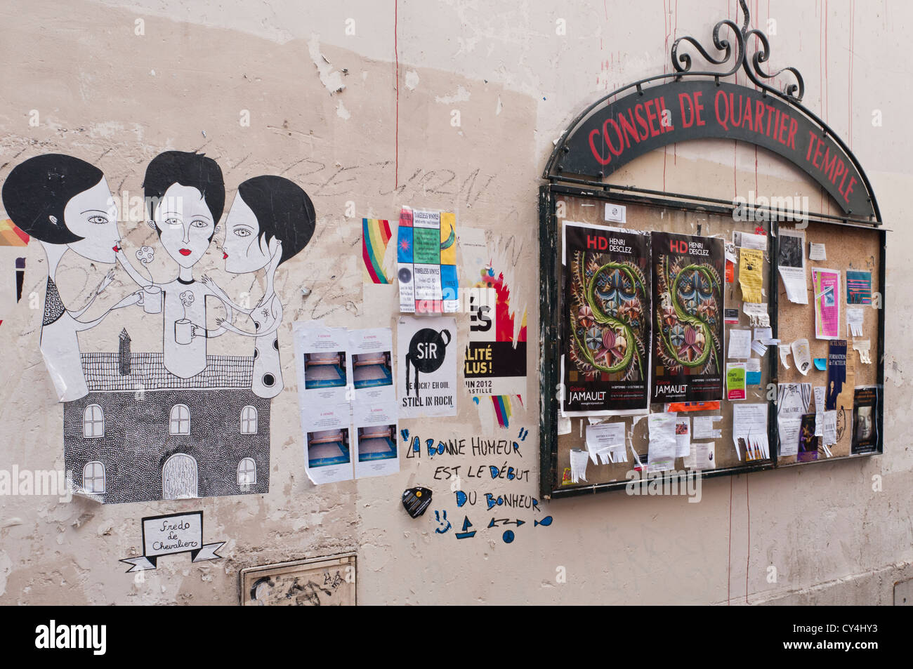 Le marche des enfants rouges Banque de photographies et d’images à ...