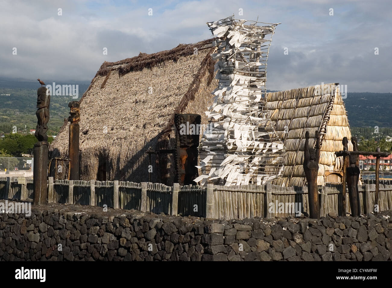 Heiau temple Banque de photographies et d’images à haute résolution - Alamy