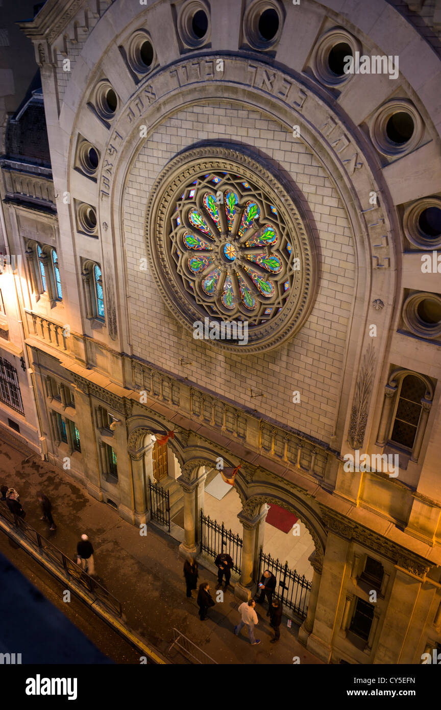 Paris la synagogue Banque de photographies et d’images à haute ...