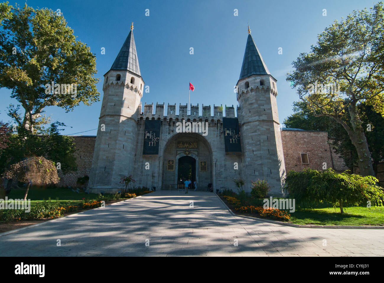 Symbole ottoman dans le palais de topkapi Banque de photographies et d ...