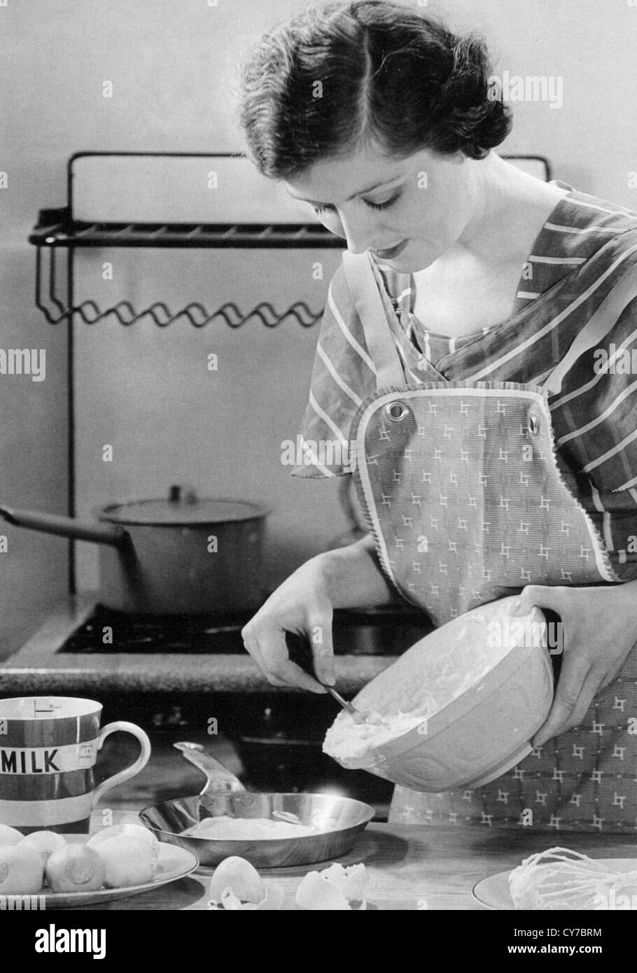 Années 1930 cuisine Banque de photographies et d’images à haute ...