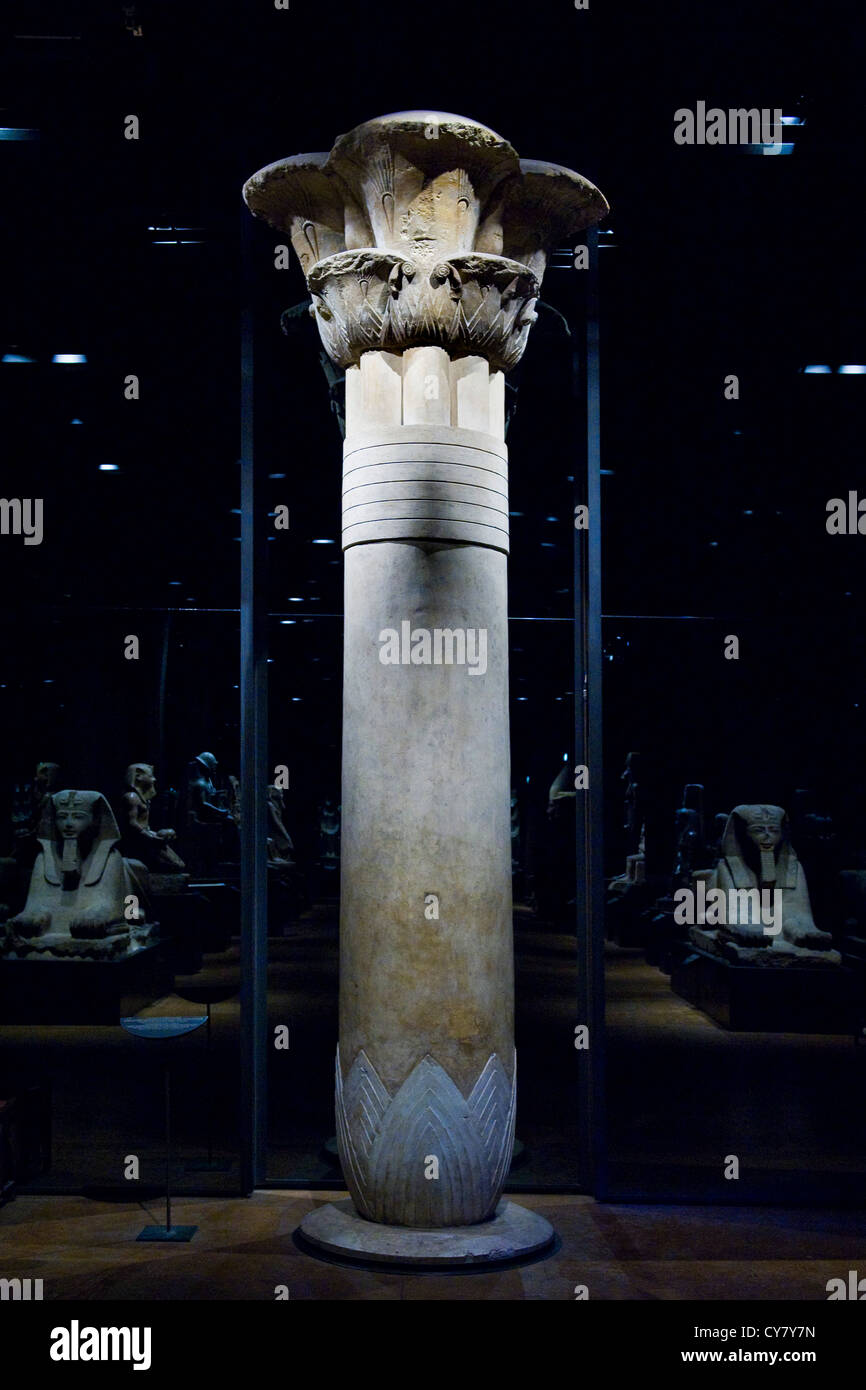 L'Italie, Piémont, Turin, Musée Égyptien, statues prix, capital sous la ...